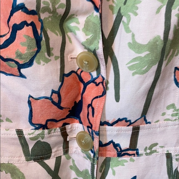 Tory Burch | Dresses | Nwt Tory Burch Printed Silk Linen Shift Dress ...